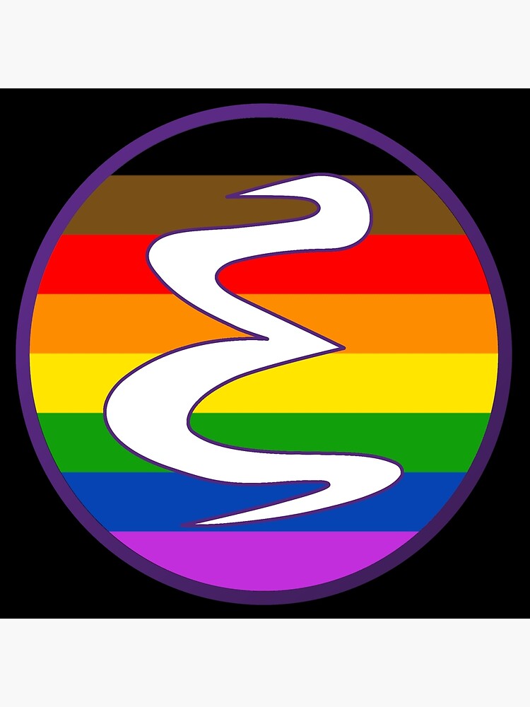 "Gay Pride Emacs Logo" Art Print by QuietMisdreavus | Redbubble