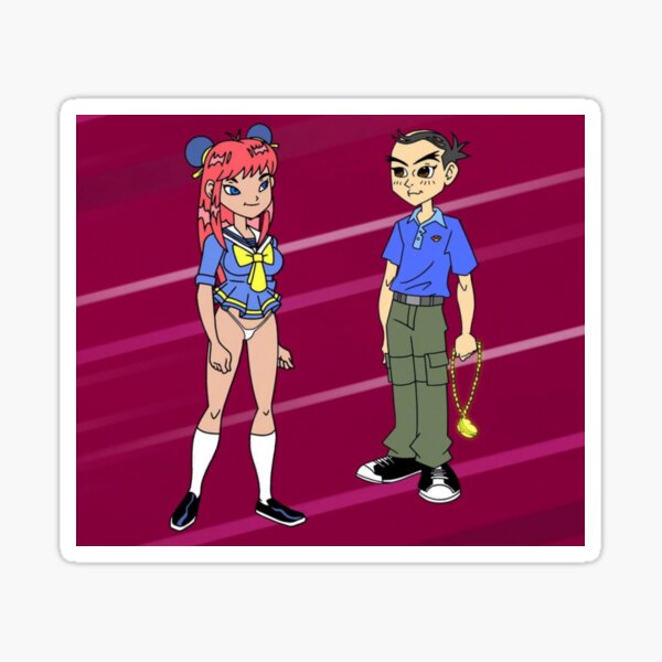 "PERFECT HAIR FOREVER" Sticker by sawhorsedvd | Redbubble