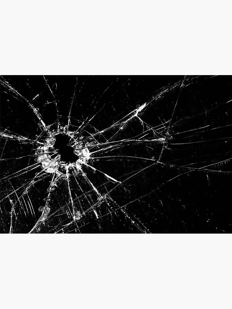 "Broken Glass" Sticker by DrakeDuck | Redbubble