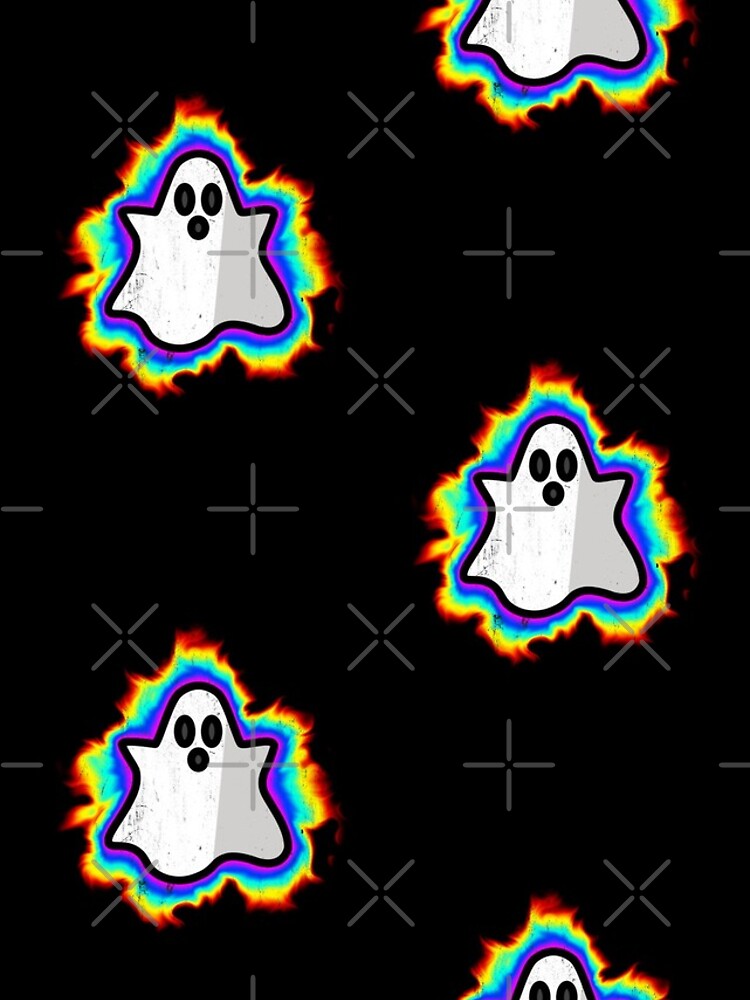 "Cute Halloween Rainbow Ghost Emoji" iPhone Case for Sale by ...