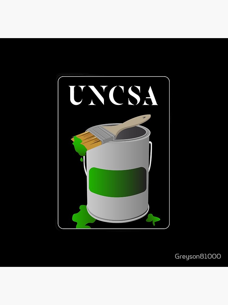 "UNCSA Scenic Paint Logo" Art Print by Greyson81000 | Redbubble