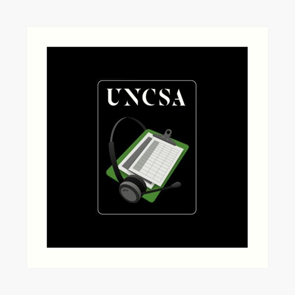 "UNCSA Stage Management Logo" Art Print for Sale by Greyson81000 ...