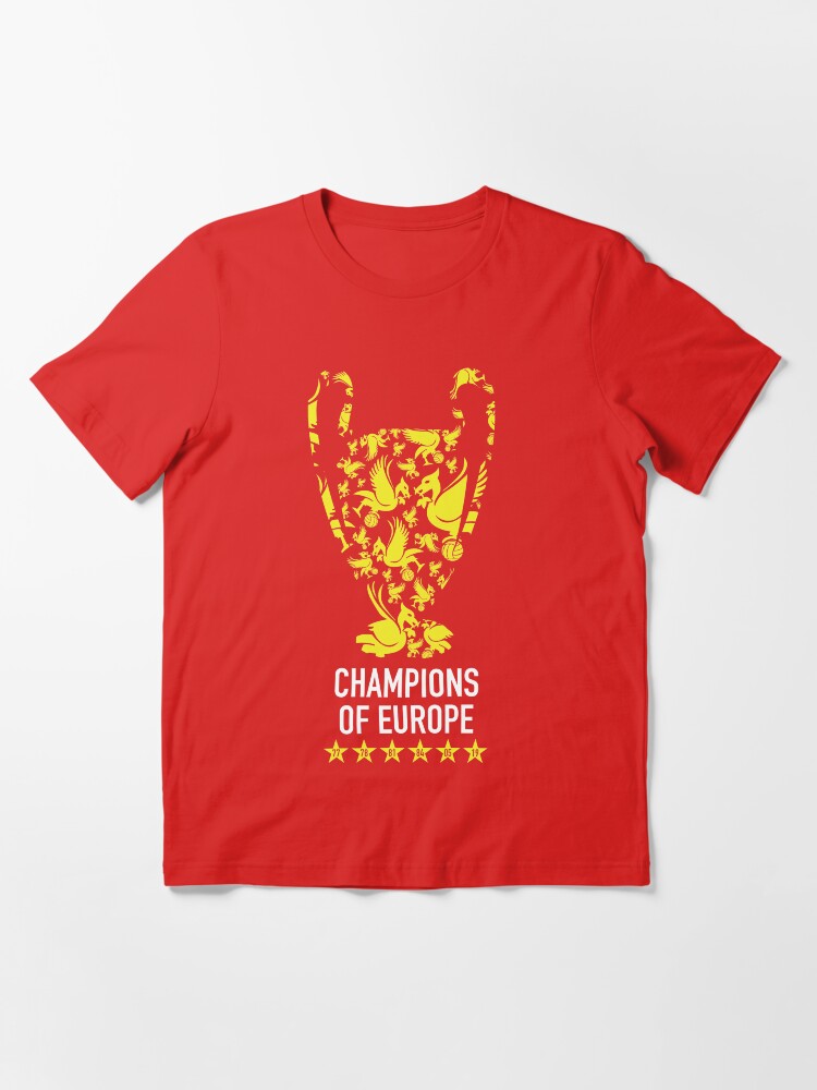 "Liverpool Trophy Champions of Europe Squad, design sports" T-shirt for ...