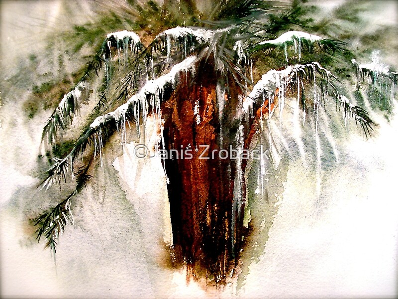 "Concerto....A Winter Poem..." by ©Janis Zroback | Redbubble