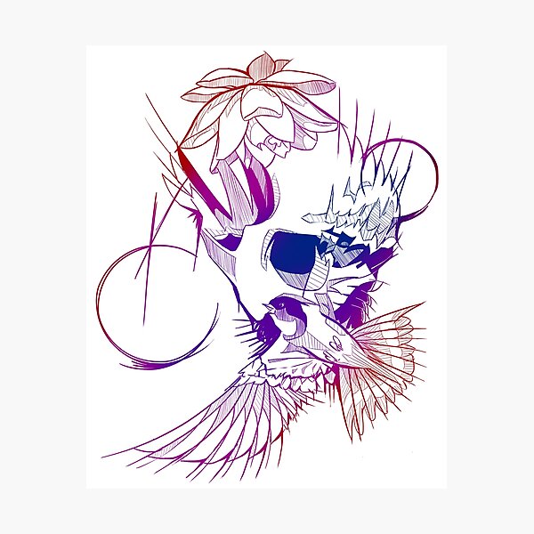 Lámina fotográfica « la vida es preciosa y se le impone la libertad y ...