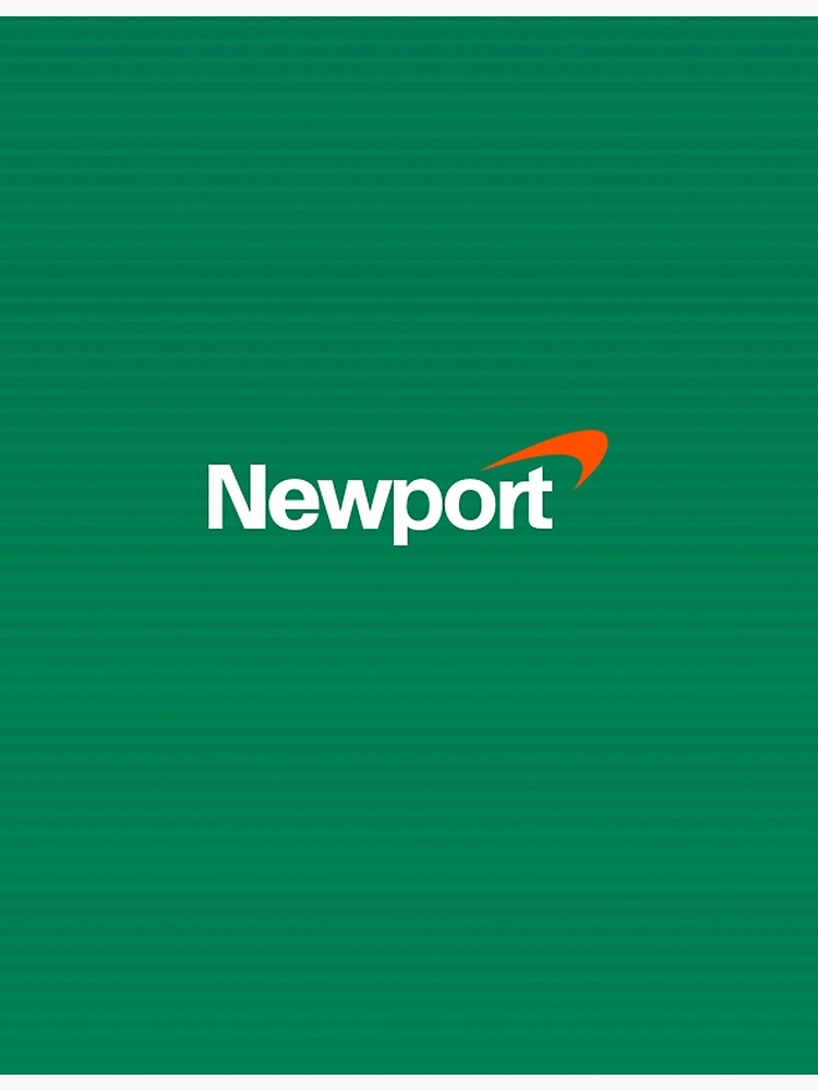 "Vintage Newport Logo" Poster by sbovintage | Redbubble