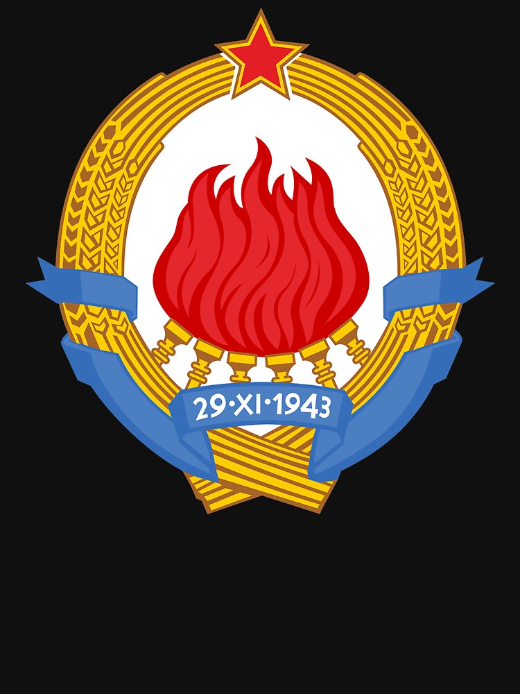 "SFRJ - Ex Yugoslavia - Jugoslavija Emblem" T-shirt for Sale by ...