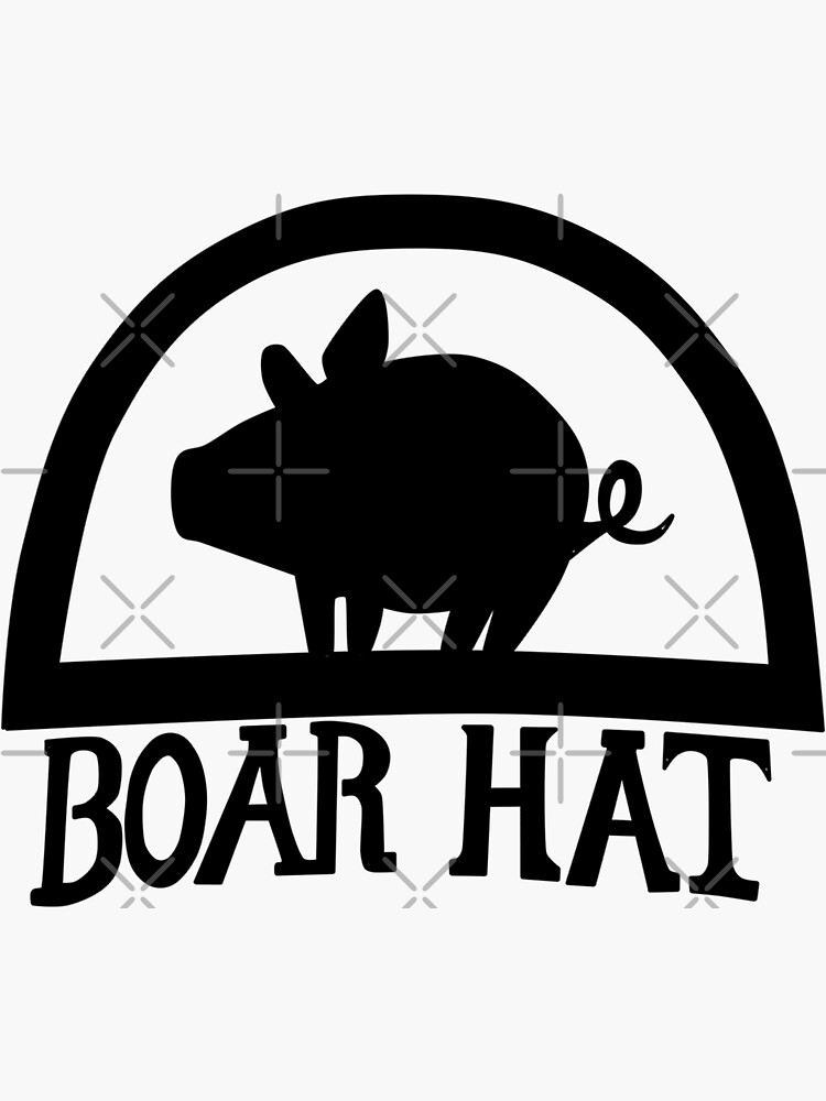 "nanatsu no taizai, seven deadly sins boar hat" Sticker by Mkawaii ...