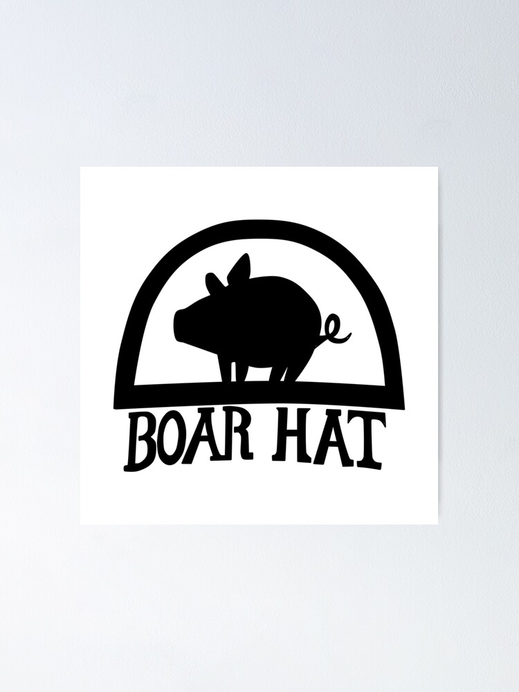 "nanatsu no taizai, seven deadly sins boar hat" Poster for Sale by ...