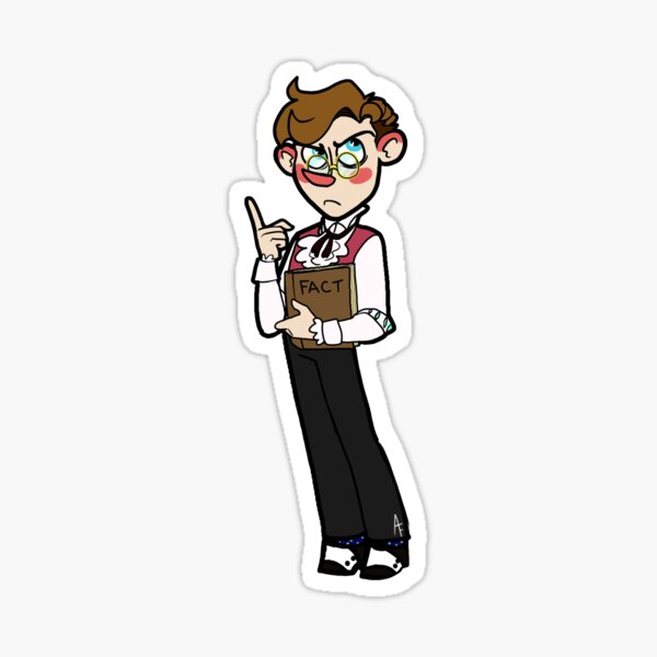 "The Professor Chibi" Sticker for Sale by alooffloof | Redbubble