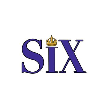 "Six the Musical inspired logo" Art Board Print for Sale by maryb117 ...