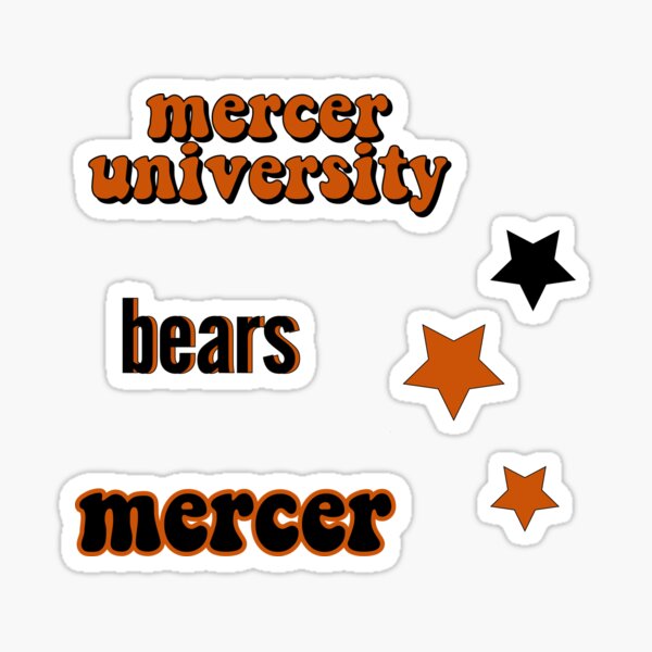 "Mercer University Pack" Sticker for Sale by kayleeoconnor | Redbubble