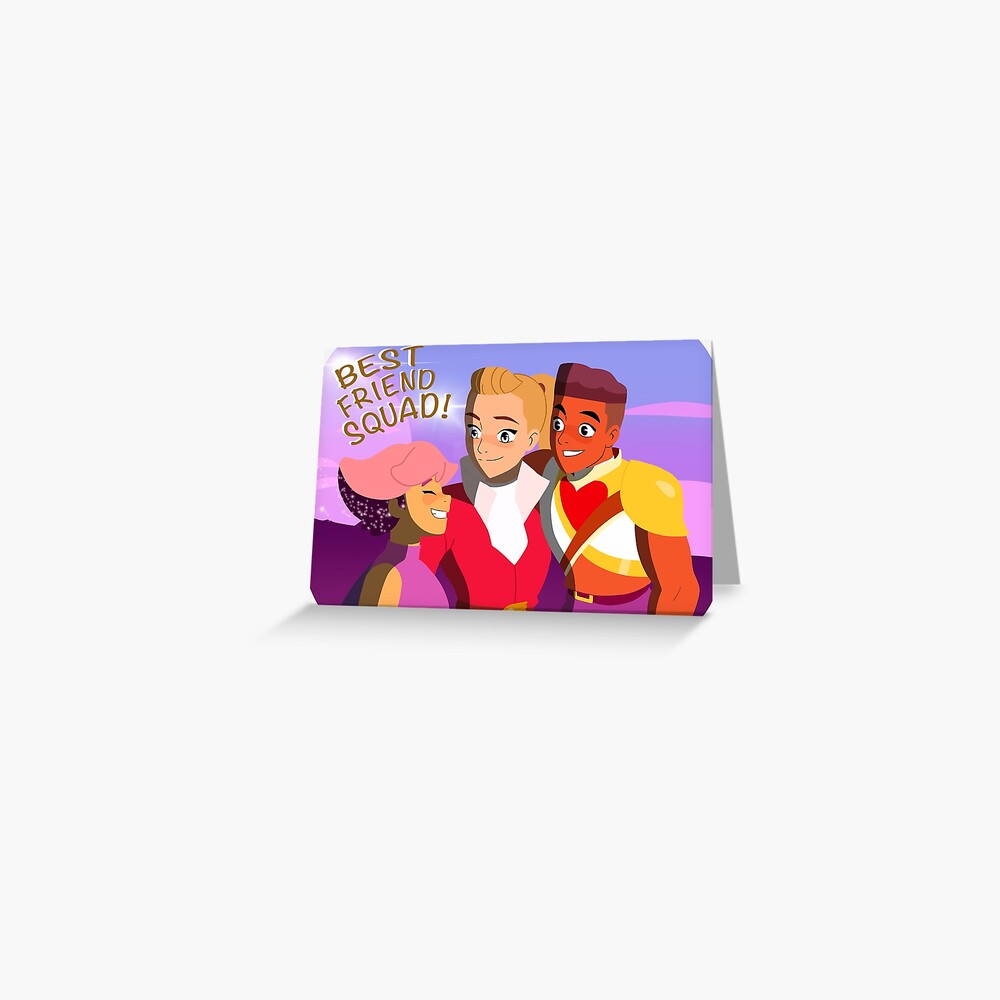 Best Friend Squad She Ra And The Princesses Of Power Greeting Card