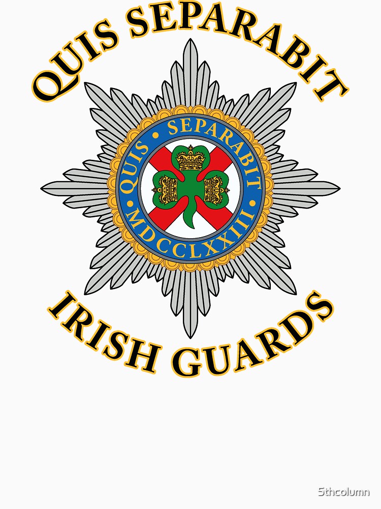 "Irish Guards" T-shirt for Sale by 5thcolumn | Redbubble | irish guards ...