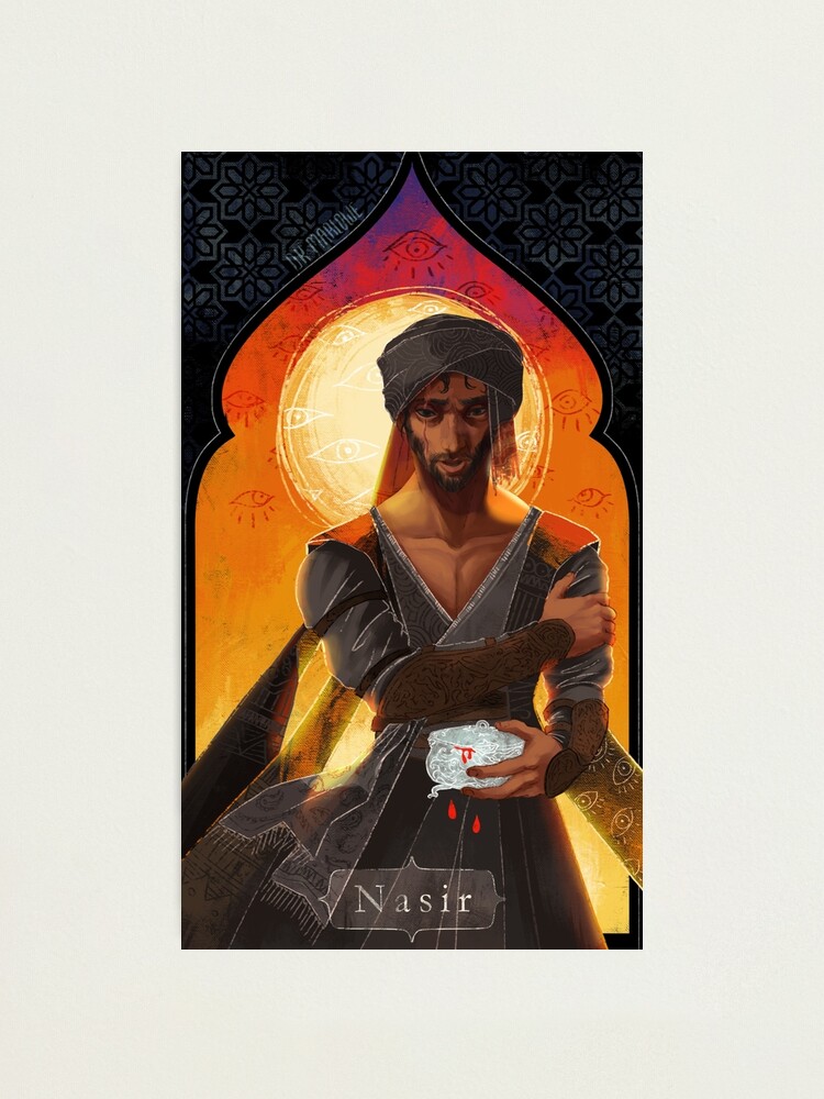 "Nasir Ghameq - We Hunt the Flame Tarot" Photographic Print by ...
