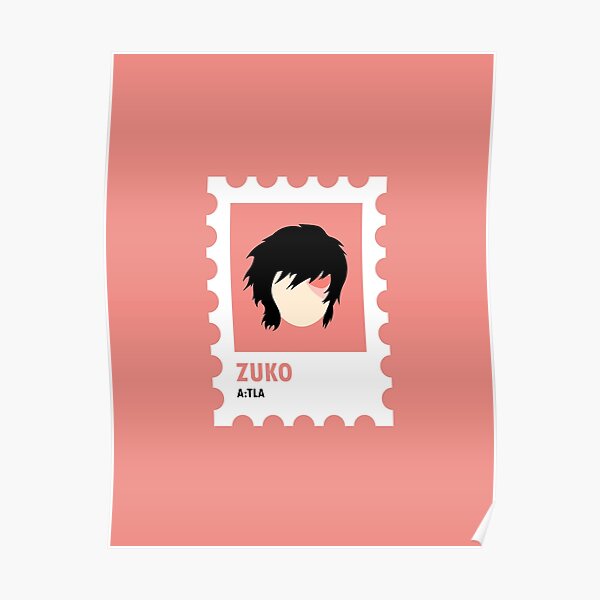 "Zuko Stamp" Poster by sansology | Redbubble