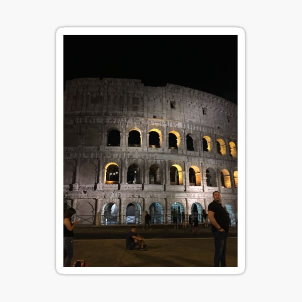 "Rome Colosseum " Sticker for Sale by AlexxISLIT | Redbubble