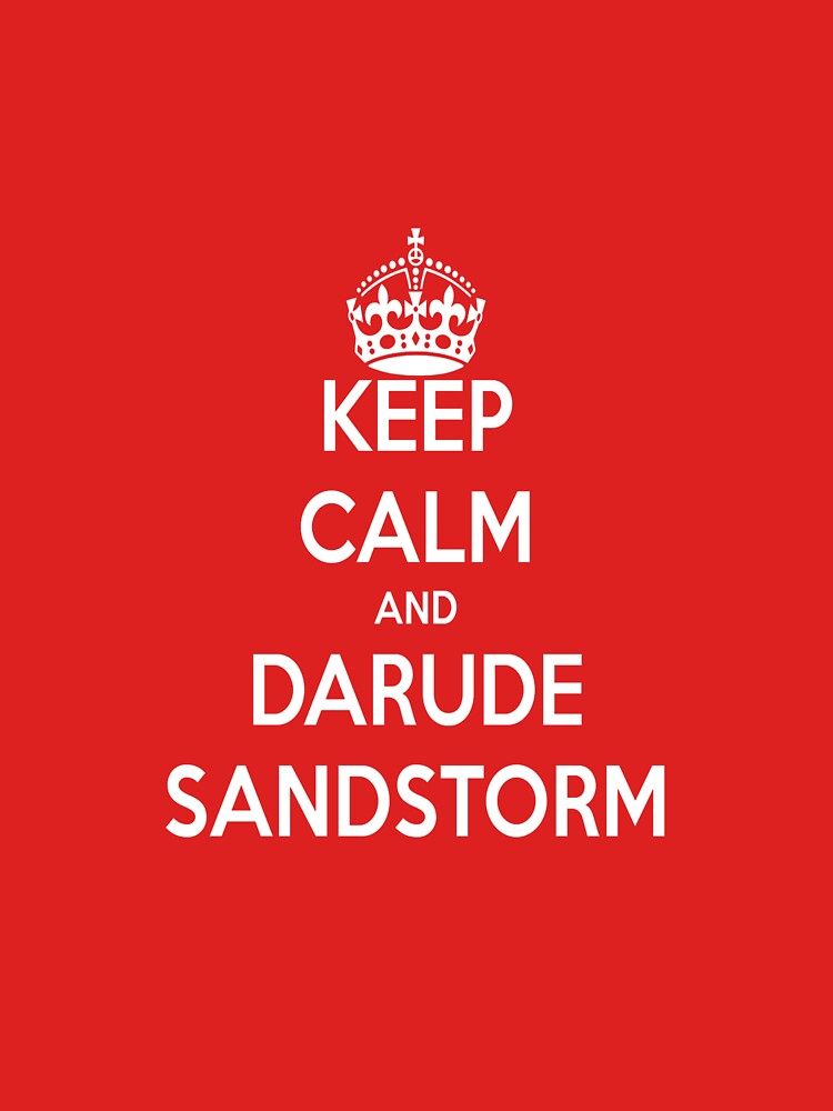 "Darude Sandstorm" T-shirt for Sale by Andreadebole94 | Redbubble ...