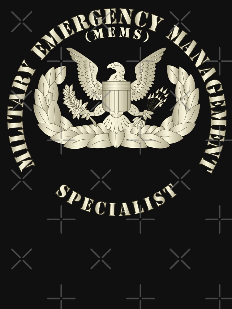 "ARNG - Military Emergency Management Specialist - Basic - Silver" T ...