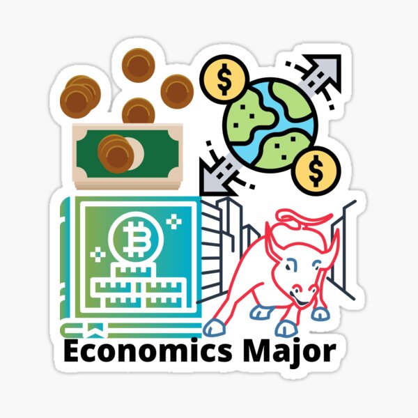 "Economics Major" Sticker for Sale by DrakeDuck | Redbubble