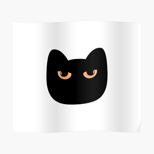 "Angry Cat" Poster by MSA-42 | Redbubble