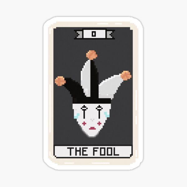 "The Fool Tarot Card" Sticker for Sale by rolss | Redbubble