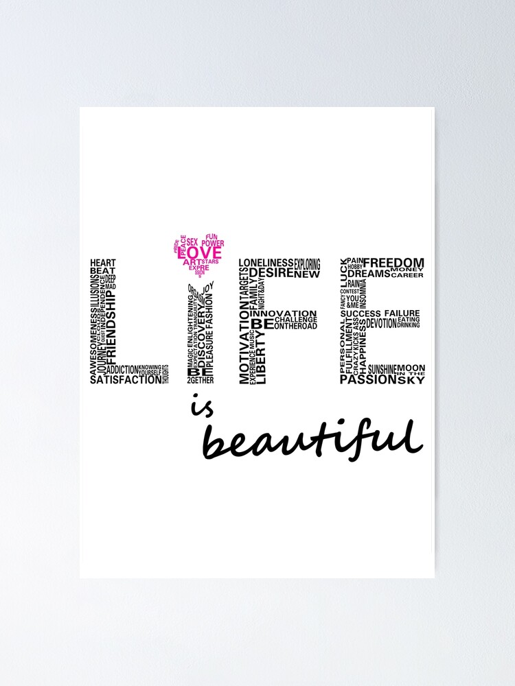 "Meaning of Life" Poster by mrf2thed | Redbubble