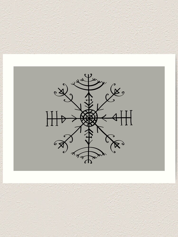 "Veldismagn, Icelandic Magical Binding Rune, Protection, Lucky Charm ...