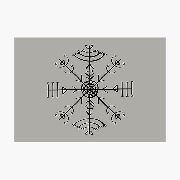 Impression photo « Veldismagn, Icelandic Bind Rune, Protection, Santé ...
