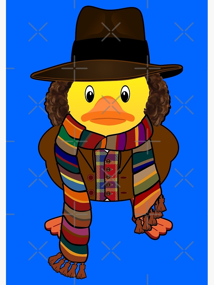 "Dr Who Rubber duck ducky " Poster by BigTime | Redbubble