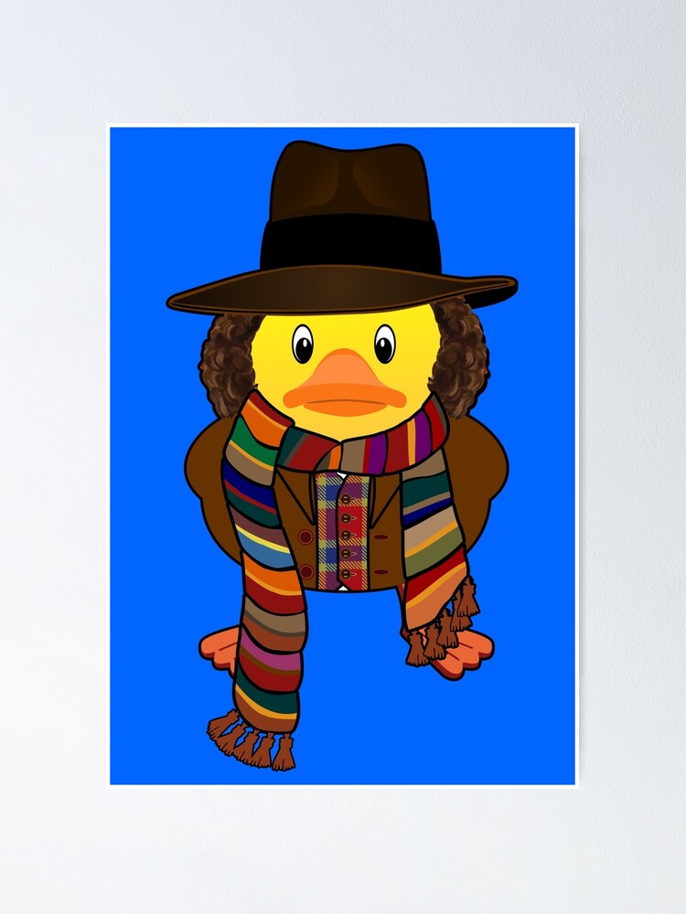 "Dr Who Rubber duck ducky " Poster by BigTime | Redbubble