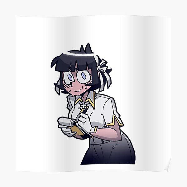 "Helltaker Azazel" Poster by tomastosecky | Redbubble