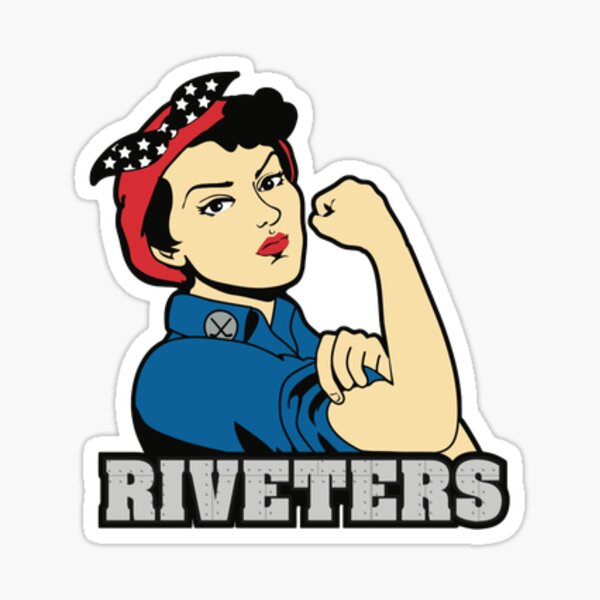 "NWHL Metropolitan Riveters Sticker" Sticker for Sale by naphockey ...