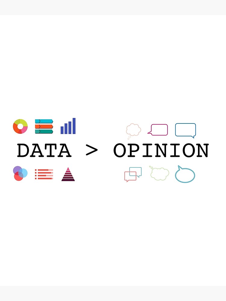 "Data is Greater than Opinion - Data Science and Statistics - Data ...