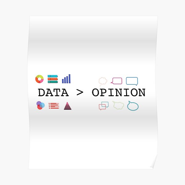 "Data is Greater than Opinion - Data Science and Statistics - Data ...
