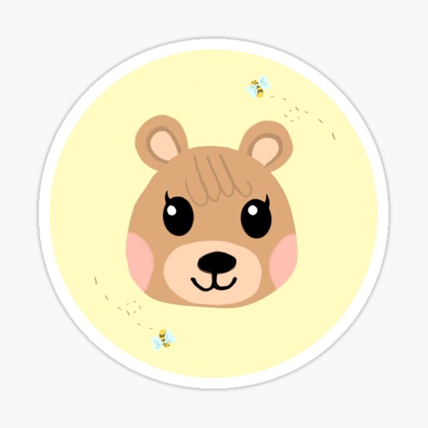 "ACNH Maple Digital Illustration" Sticker for Sale by Lunarbaycrafts ...