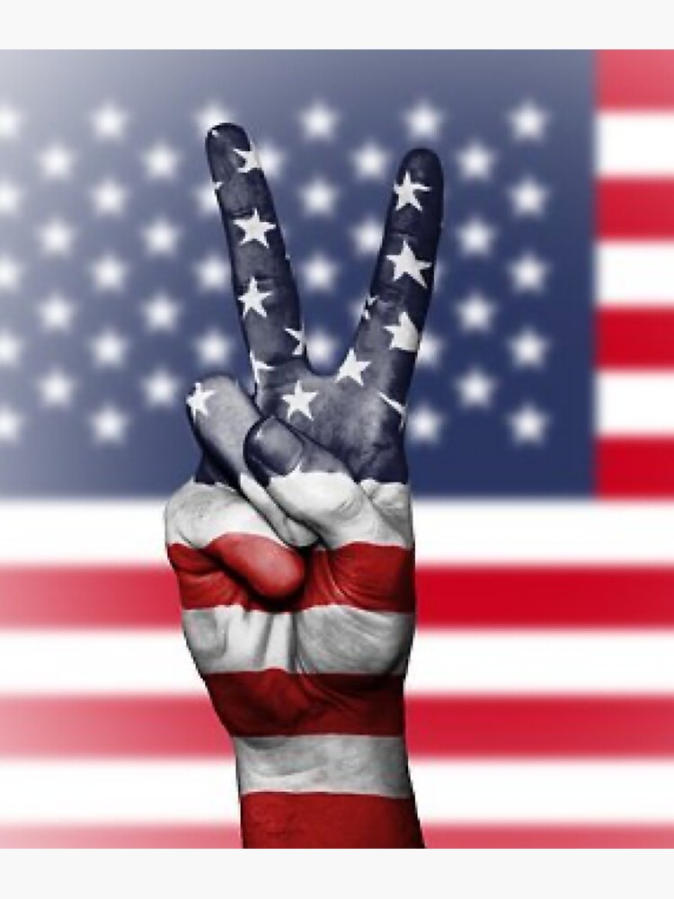 "America first" Poster by Yazeedyousef | Redbubble