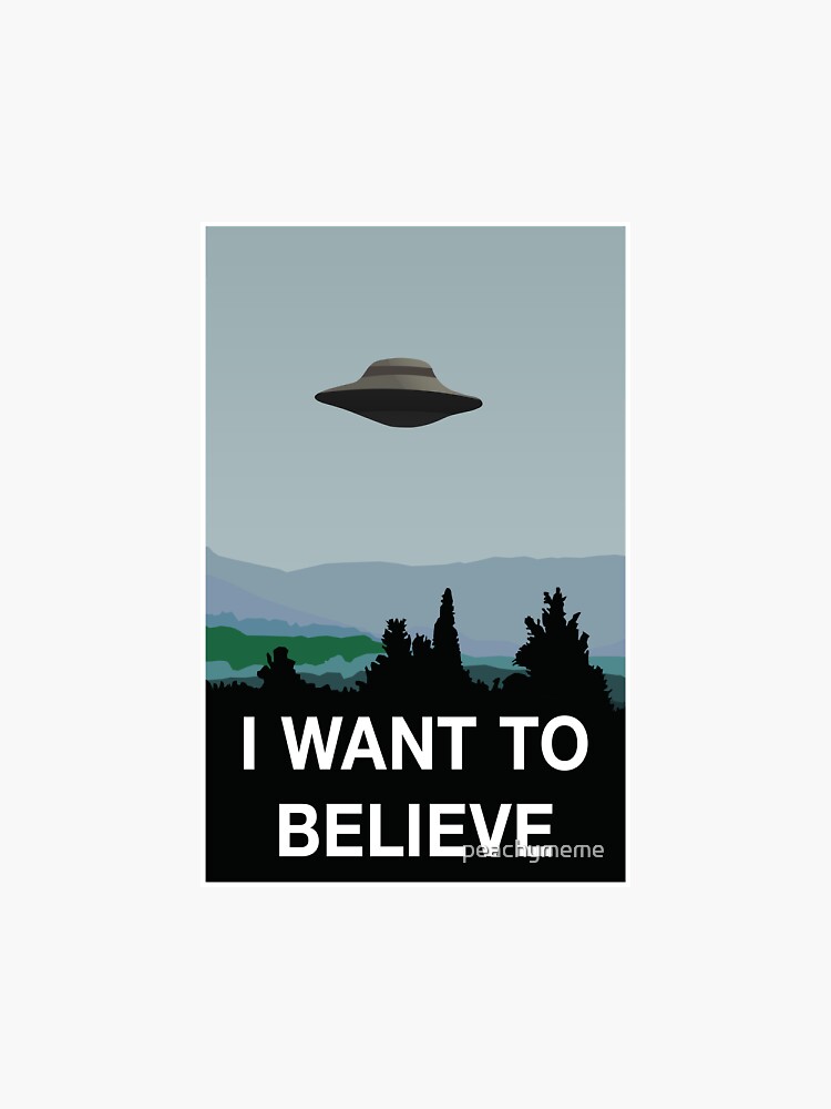 "X files sticker" Sticker for Sale by peachymeme | Redbubble