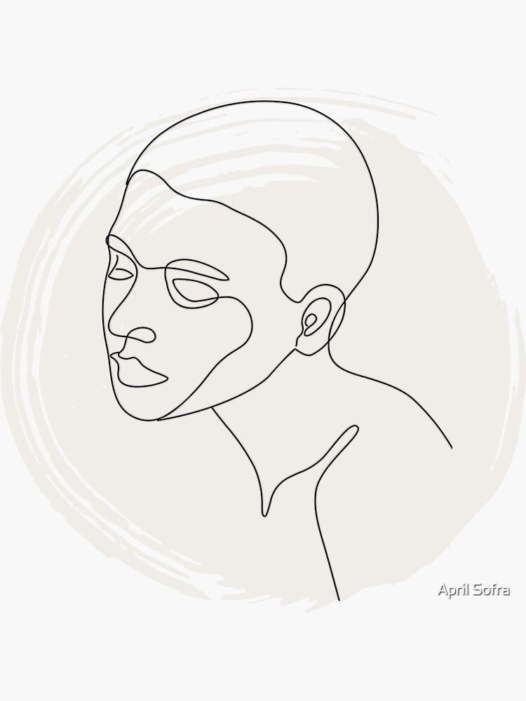 "Man in The Flesh - Line Art" Sticker by blushforbuteraa | Redbubble