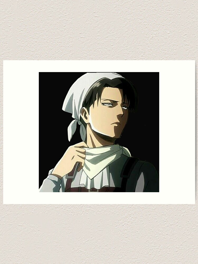 "Levi Ackerman in his cleaning suit" Art Print by mooch-er | Redbubble