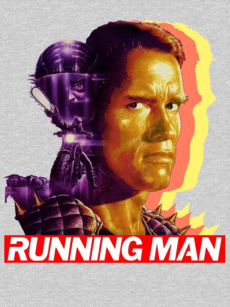 "The Running Man" T-shirt for Sale by Emguertin | Redbubble | arnold t ...