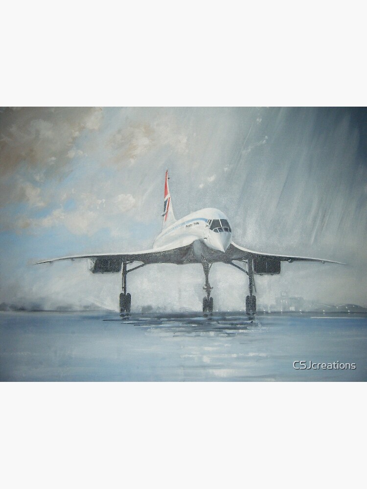 "Concorde" Framed Art Print for Sale by CSJcreations | Redbubble