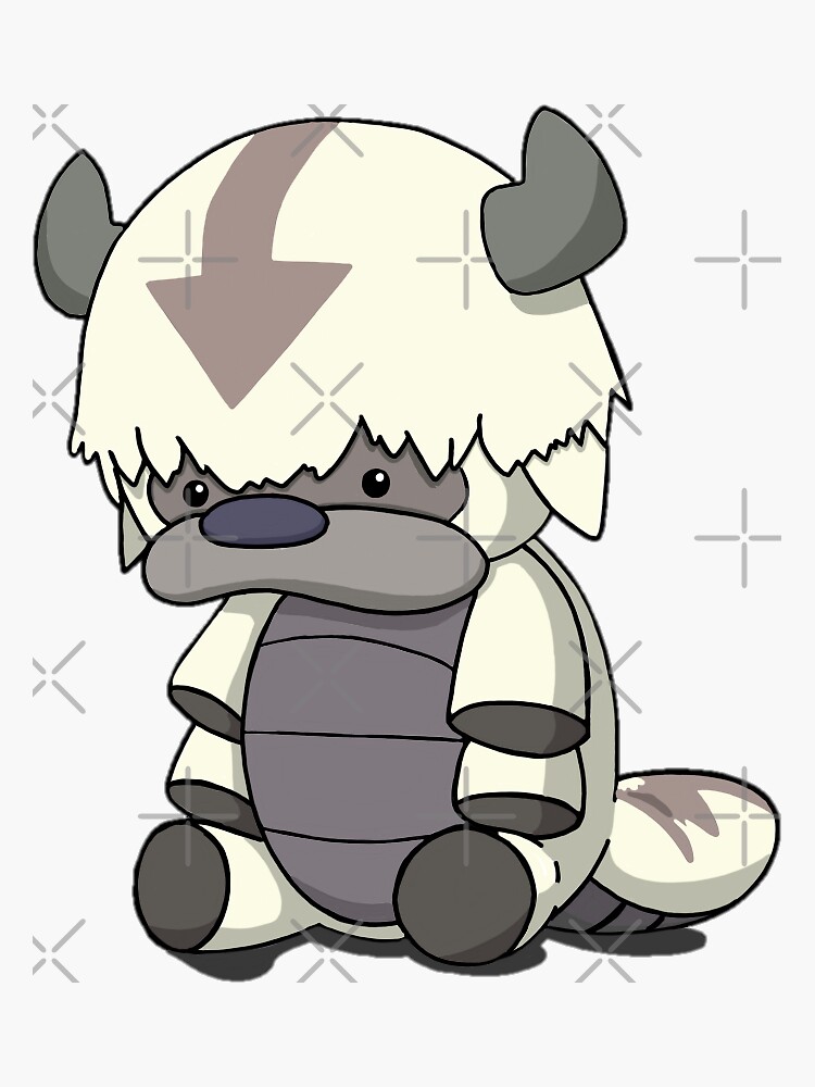 "Cute Baby Appa" Sticker for Sale by Pikachuedz | Redbubble