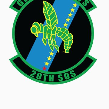 "20th SOS Green Hornets" Sticker for Sale by 5thcolumn | Redbubble