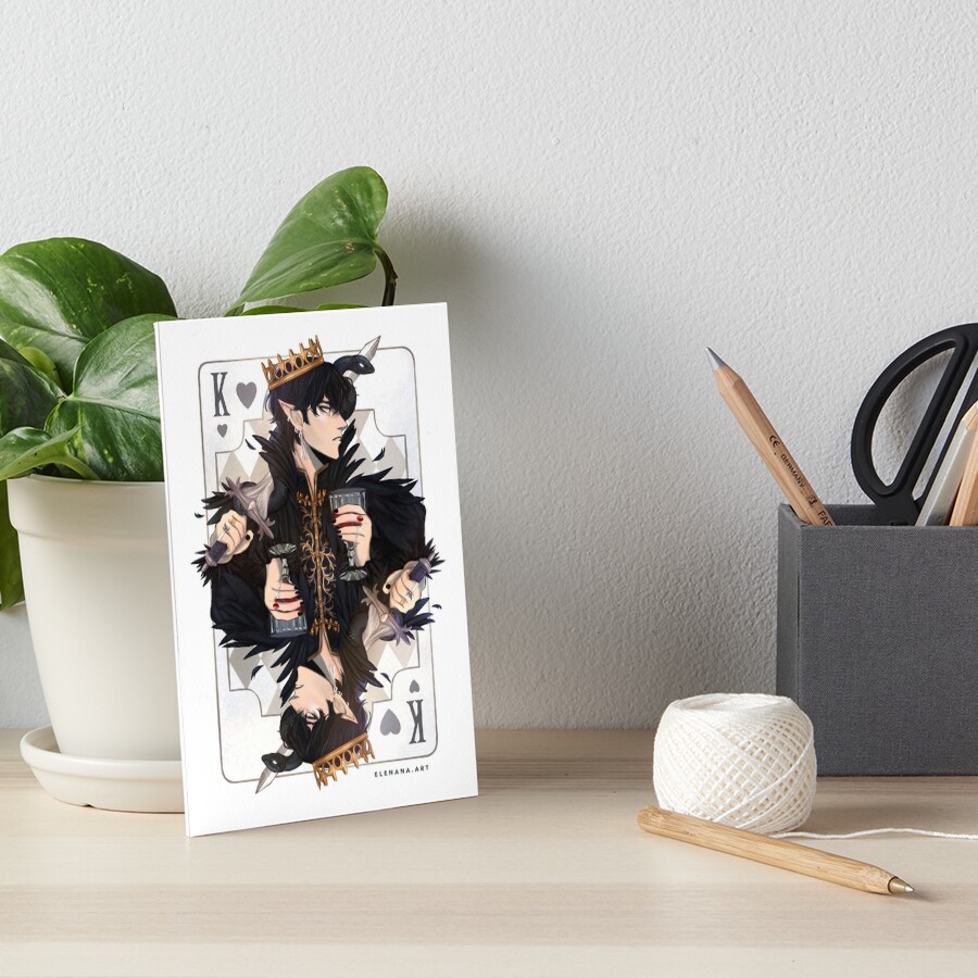 "Cardan Greenbriar Card Design" Art Board Print for Sale by ElenanaArt ...