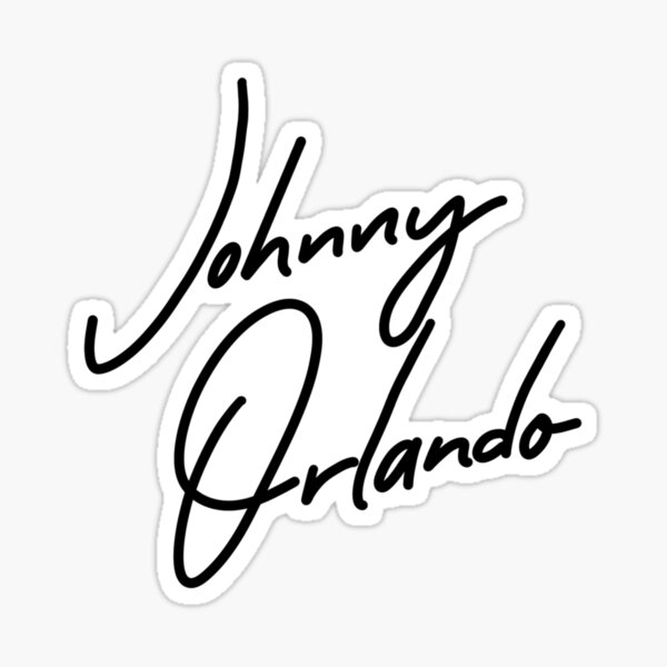 "Johnny" Sticker by Jennaross8 | Redbubble