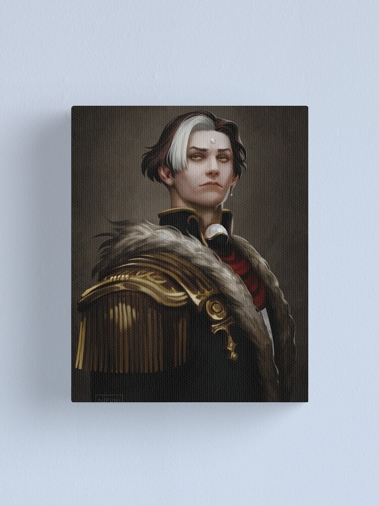 "Solus zos Galvus portrait" Canvas Print for Sale by nipuni | Redbubble