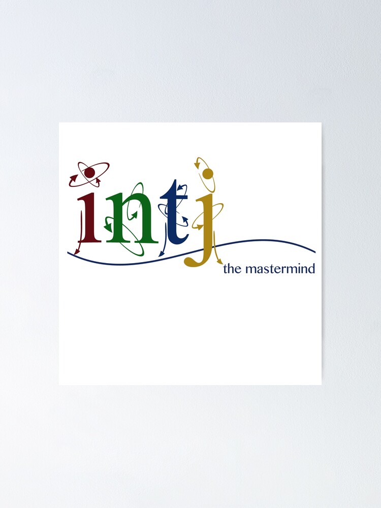 "INTJ - The Myers-Briggs' Mastermind" Poster for Sale by TheCurators ...