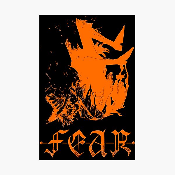 "FEAR V2" Photographic Print for Sale by Straw Blind | Redbubble
