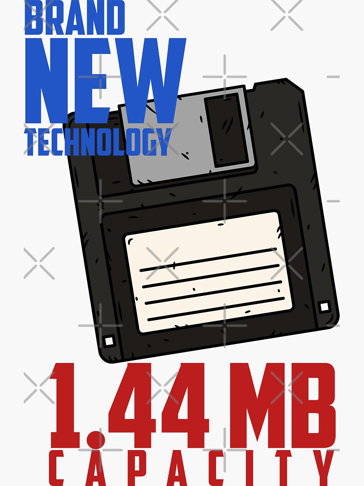 "Floppy" Sticker for Sale by csaron92 | Redbubble